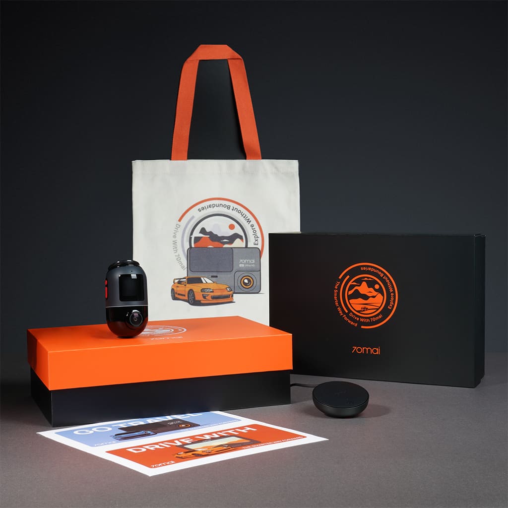 Dash Cam Omni 360° Guardia di Sicurezza Veicolare 4G - 70mai – 70mai Italy